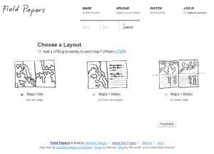 Field Papers: Make Digital maps with a Pen and Paper